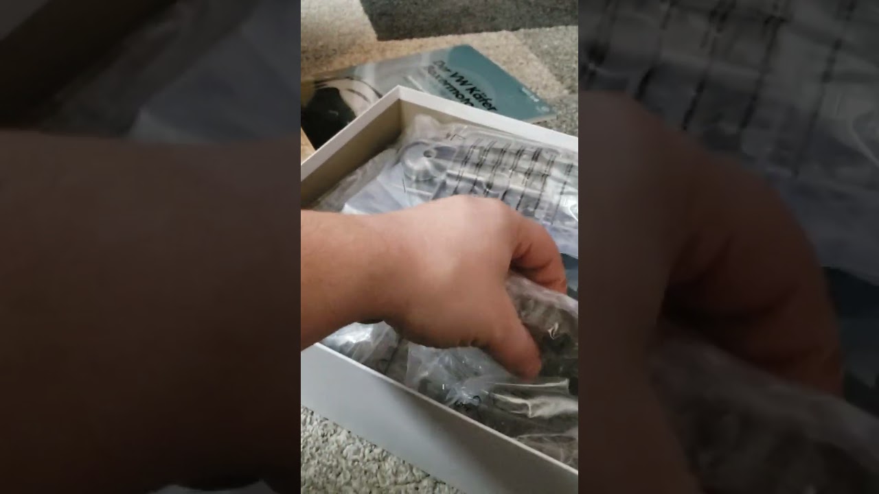 VW Beetle Flat Four Engine Model Unboxing