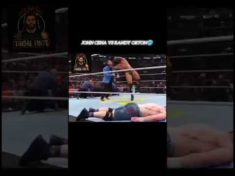 "Randy Orton vs. John Cena: The Final Match of Legends! 🔥 A WWE Moment for the Ages!"
