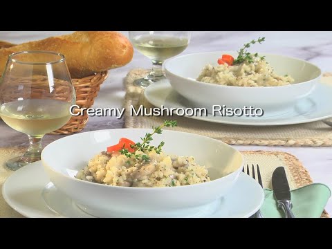 Mr. Food: Creamy Mushroom Risotto