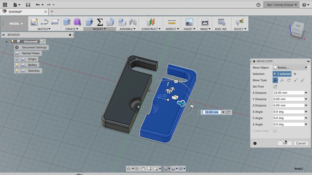 Fusion 360 Tips and Tricks - scaling without distortion