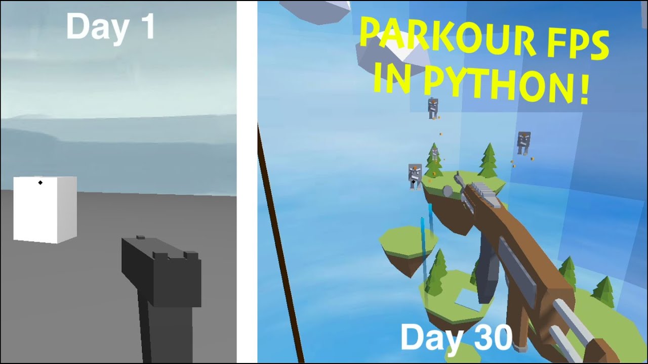 How I Made A 3D FPS In Python!