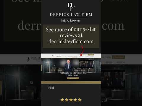 Client Reviews - Month of March 2025 | Derrick Law Firm Injury Lawyers