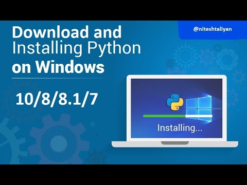 How to Download and Install Python 3.8.2 on Windows 10, 8, 7