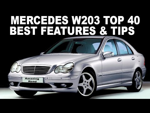 MERCEDES W203 Top 40 BEST FEATURES OPTIONS/ 40 TIPS Your Mercedes W203 that YOU Might Not Know About
