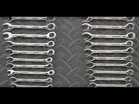 Klutch Mini Wrench Set - 10-Pc., SAE