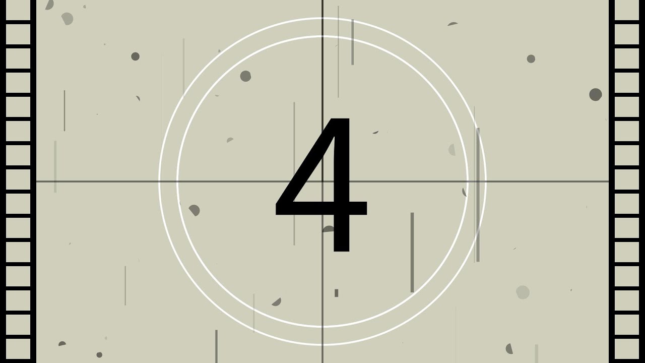 4 seconds Timer ‐ Countdown Classic Movie
