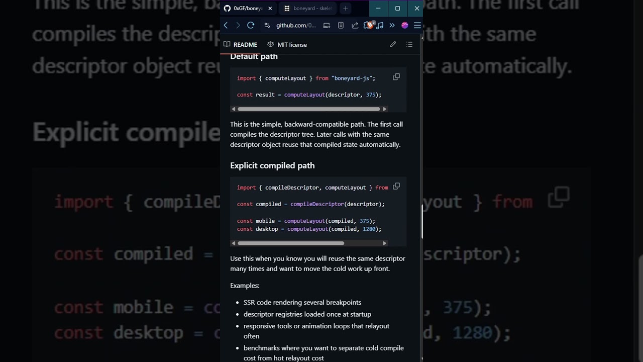 Generate Skeleton UI in seconds! introducing Boneyard CLI | #GitHubGems #XerobiLab #Shorts