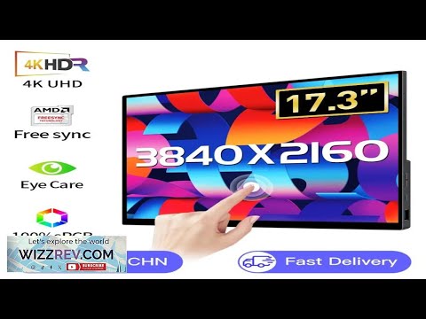 17.3 inch 4K Touchscreen Portable Monitor for Laptop Xbox Switch 3840X2160 Metal Review