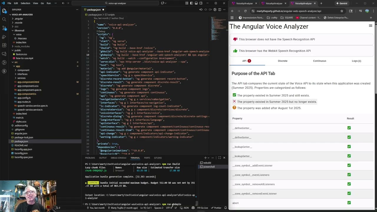 154 -Angular - Web API Speech Analyzer: DONE