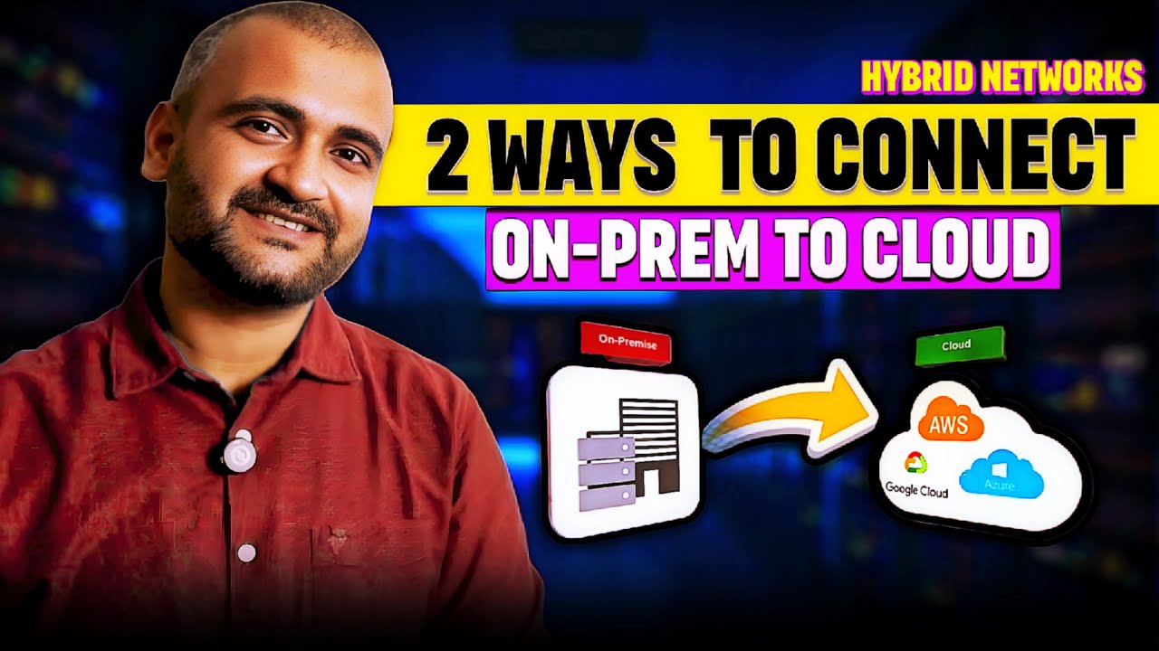 Hybrid Networking - 2 Ways to Connect On-Prem to Cloud (AWS, GCP, Azure)