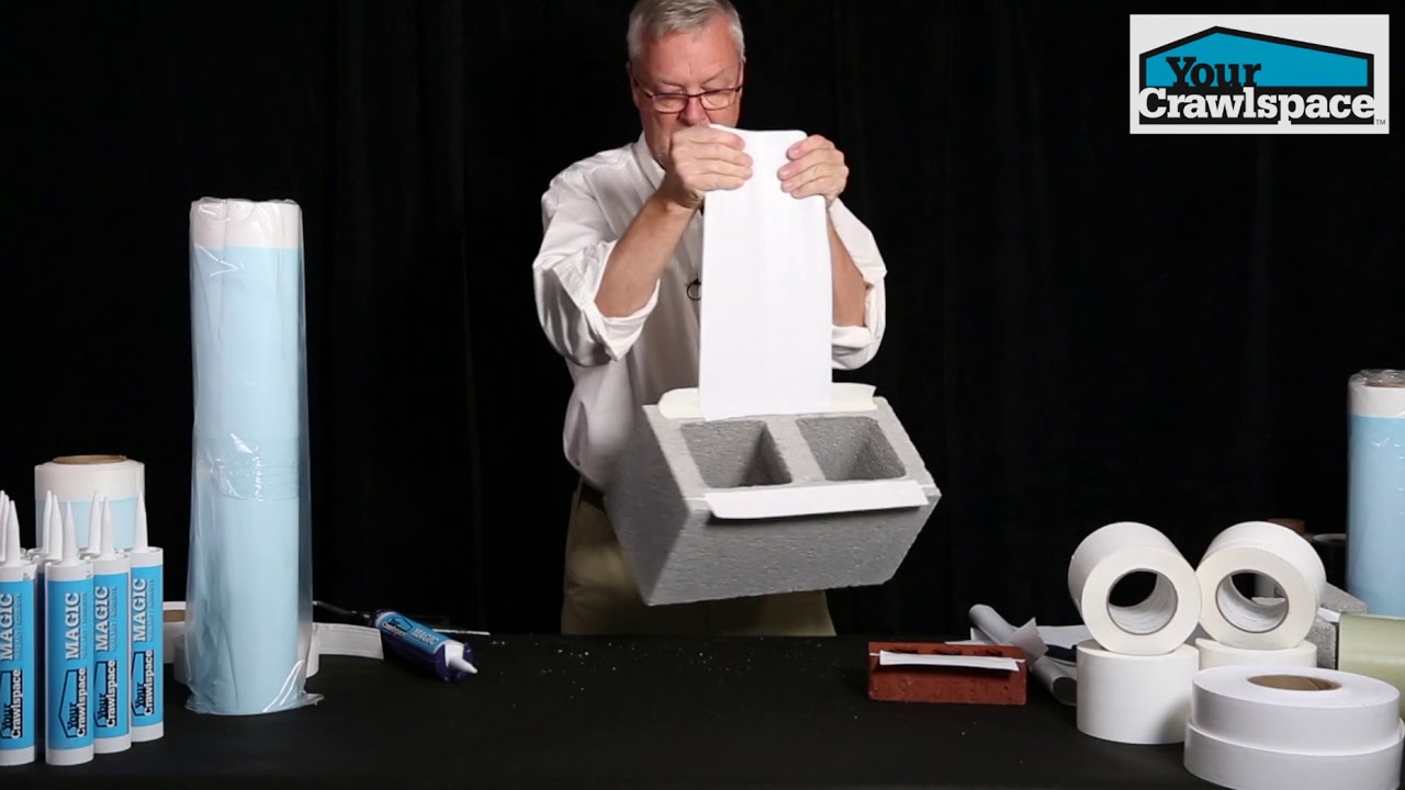 Wall Attachment Tape | Your Crawlspace™ Vapor Barrier SystemsYour ...