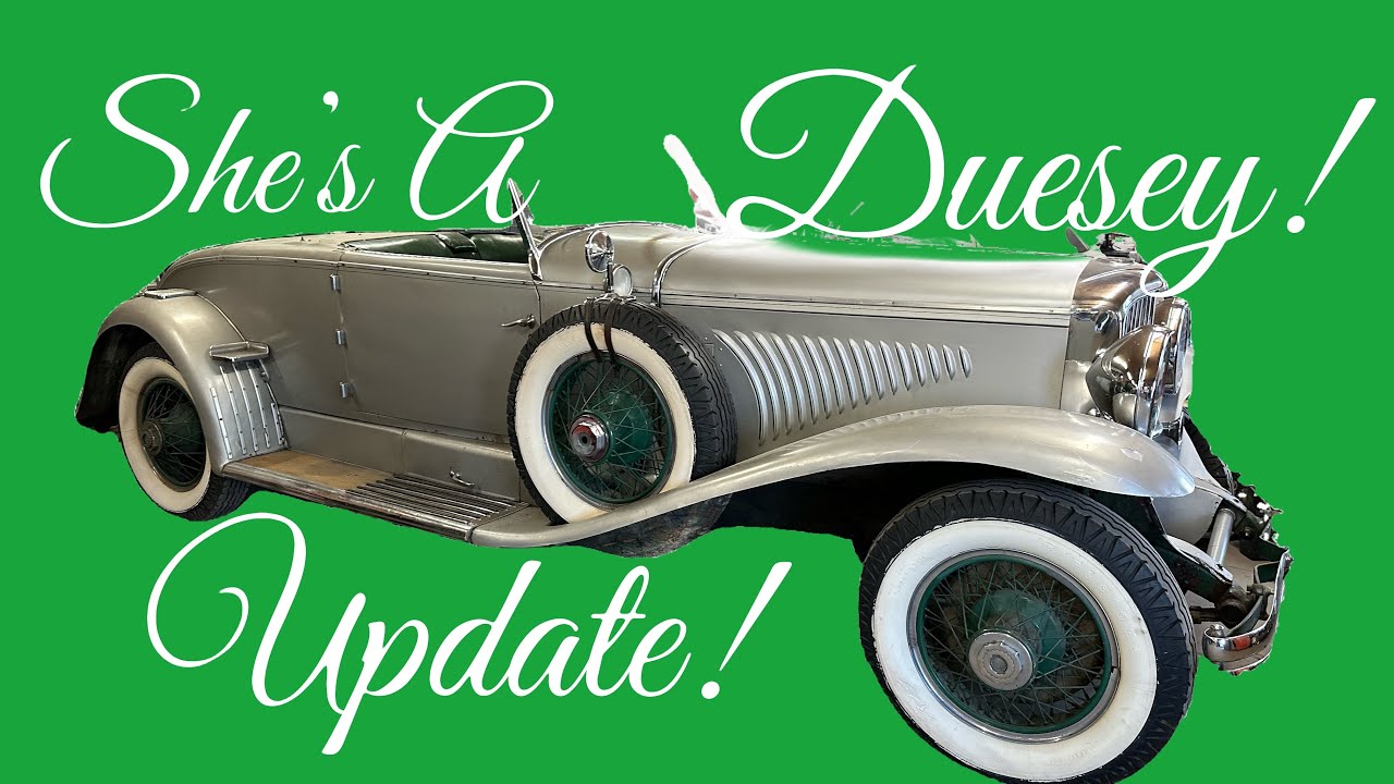 Million-Dollar 1931 Duesenberg Found After 55 Years Is Ready for Its ...