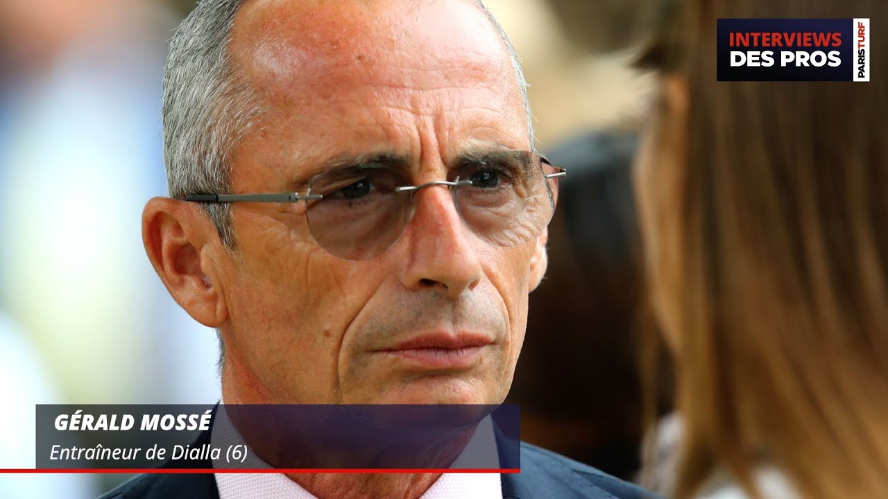 GERALD MOSSE | ENTRAINEUR DE DIALLA | QUINTÉ DU LUNDI 18 AOUT A CLAIREFONTAINE
