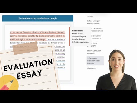 How to Write an Evaluation Essay (Interactive Examples)