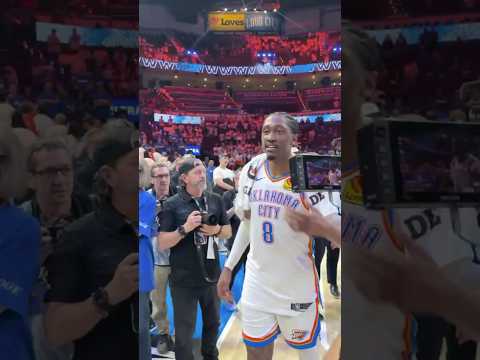 The Thunder are 1 win from their first championship in the franchise's OKC era!