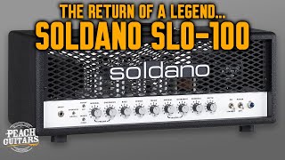 Soldano SLO 100 100-Watt Tube Guitar Amplifier - What To Know & Where ...