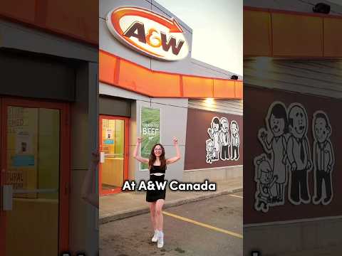 Beyond Burger Hack at A&W Canada | #fastfood #canada #shorts