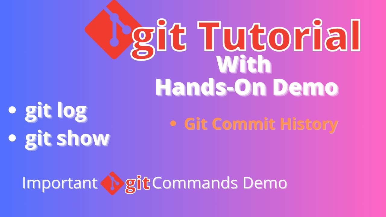 Git Tutorial Part 4: See git commit history