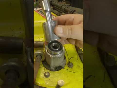 Simple Tip to Drive Your Spindle Bearings Back in. #baldeagle242