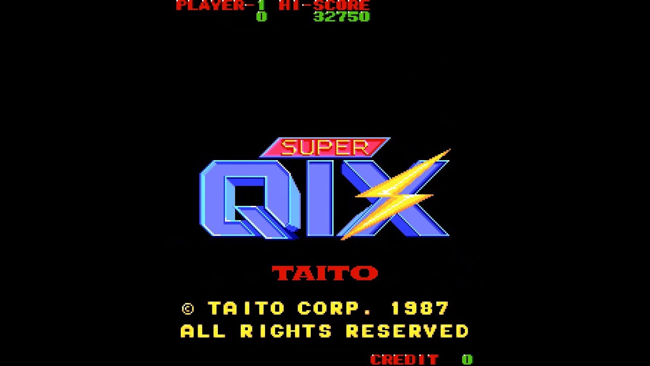 Arcade Longplay [1038] Super Qix
