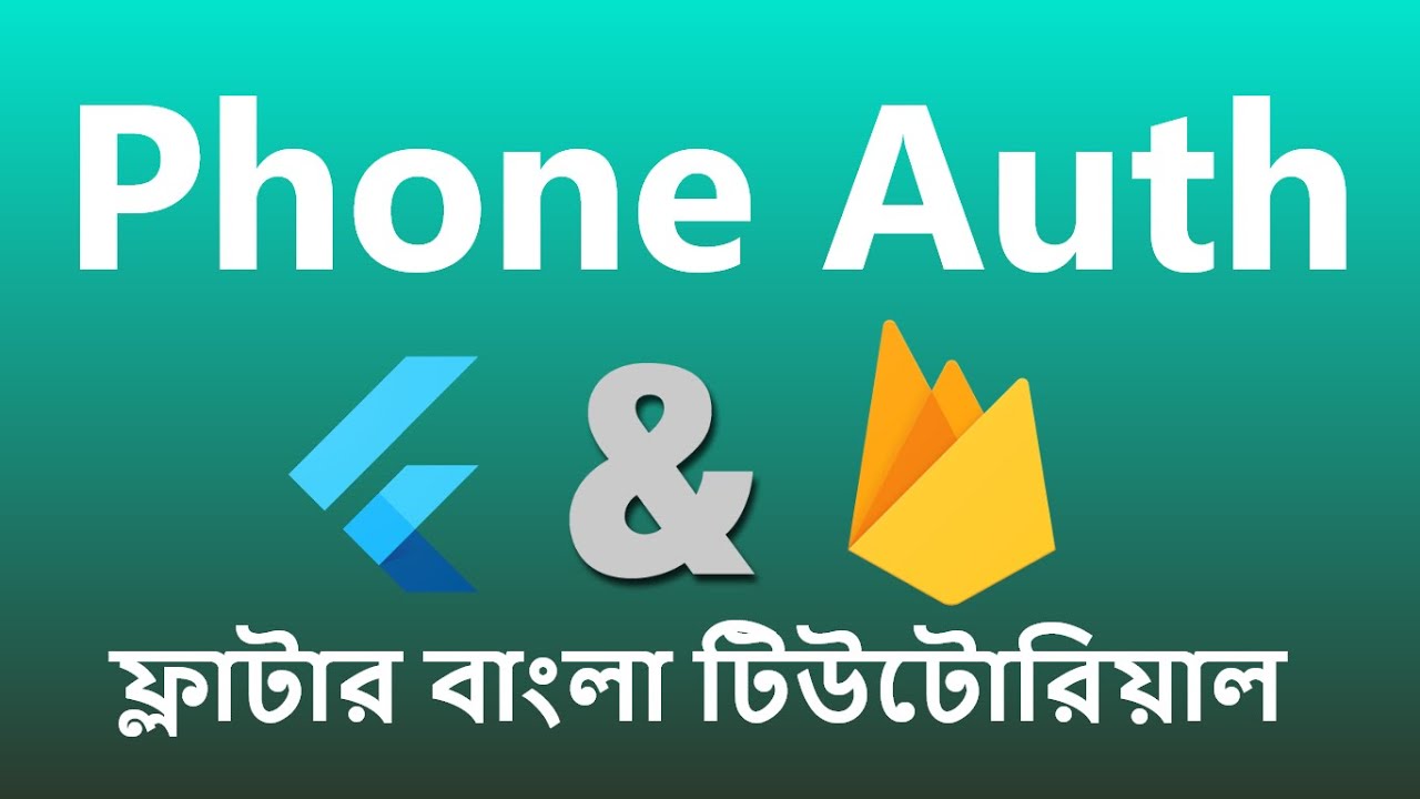 8. Flutter- Phone Authentication using firebase | flutter firebase bangla
