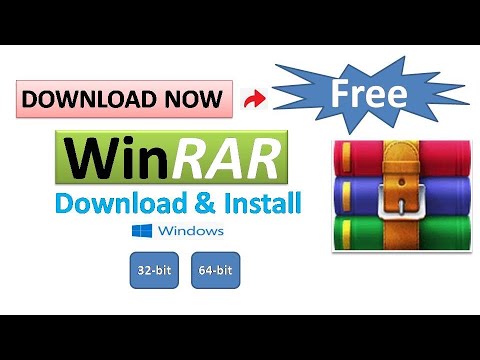 How to download WinRAR for free on windows for PC and Laptop 64 bit 32 bit latest version