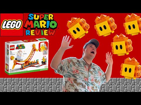 LEGO Super Mario 71416 Lava Wave Ride Expansion Set Review