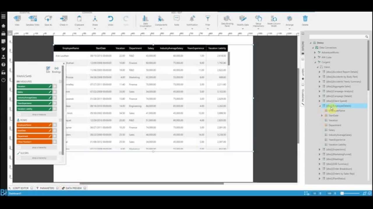 Introduction to Data Tables