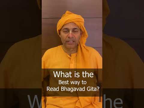 What is the Best Wat to Read Bhagavad Gita? #BhagavadGita