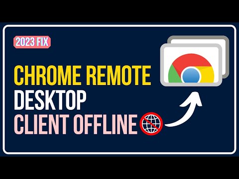 How to Fix CHROME REMOTE DESKTOP HOST OFFLINE Issue || WORKING For Windows 10 & Windows 11