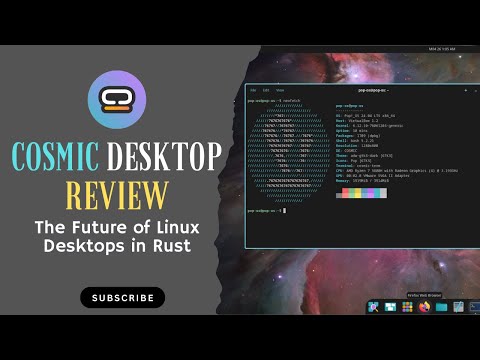 COSMIC Desktop Review: The Future of Linux Desktops in Rust | System76 COSMIC 2025