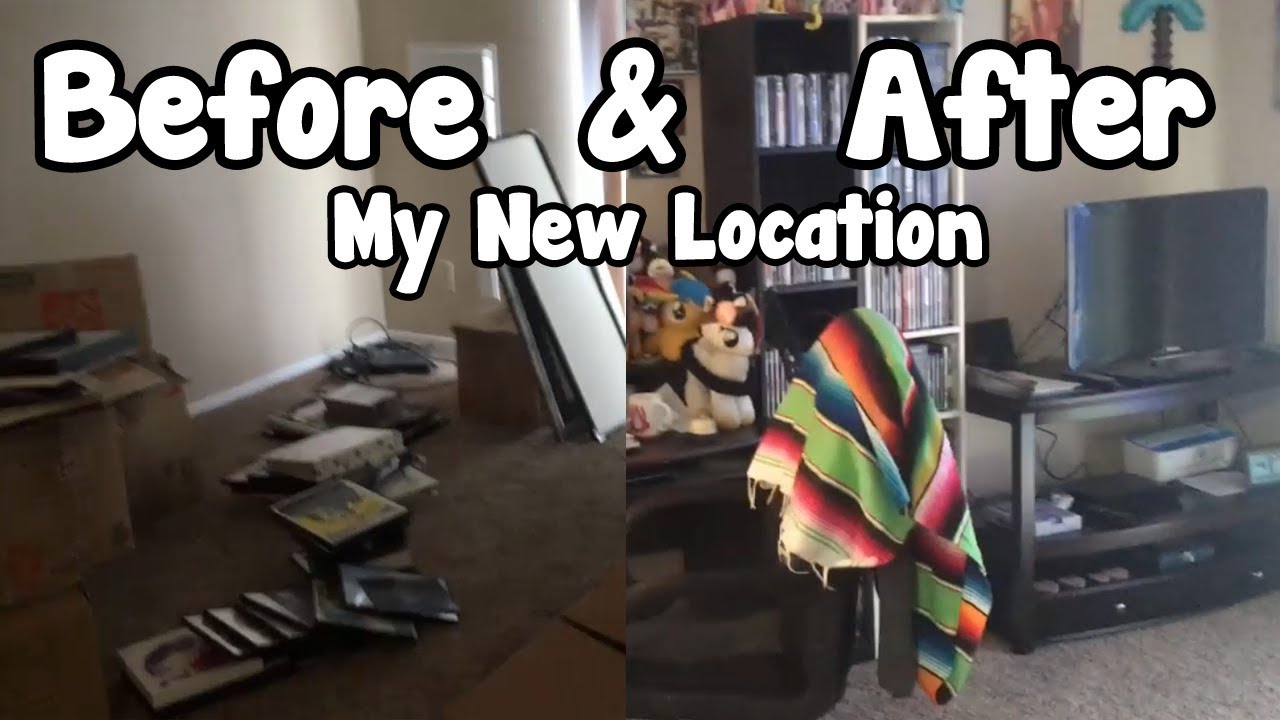Before and After - My New Location