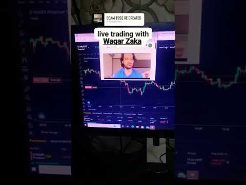 Live Trading zero to hero with waqar zaka #trading #crypto #bitcoin #tenup #waqarzaka