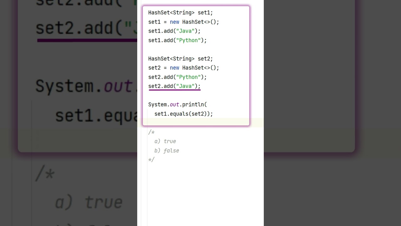 #78 Java Coding Questions  MCQ Challenge  Answer in Comments! #shorts #java #coding