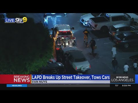 Think Before Attenting a Street Takeover in Los Angeles, as LAPD Will ...