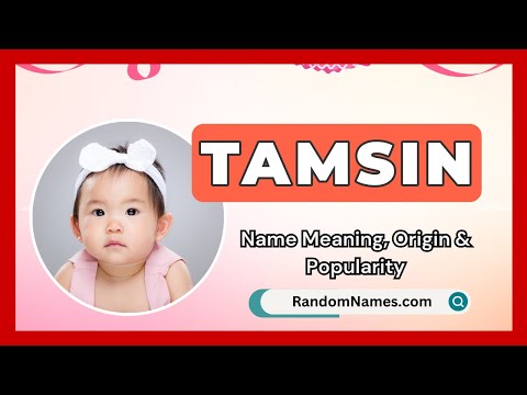 Tamsin - Baby Girl Name Meaning, Origin & Popularity - RandomNames.com