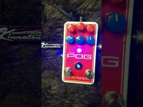 Electro-Harmonix Nano POG – Kinnatone Dually Mod (2 presets!) | Reverb