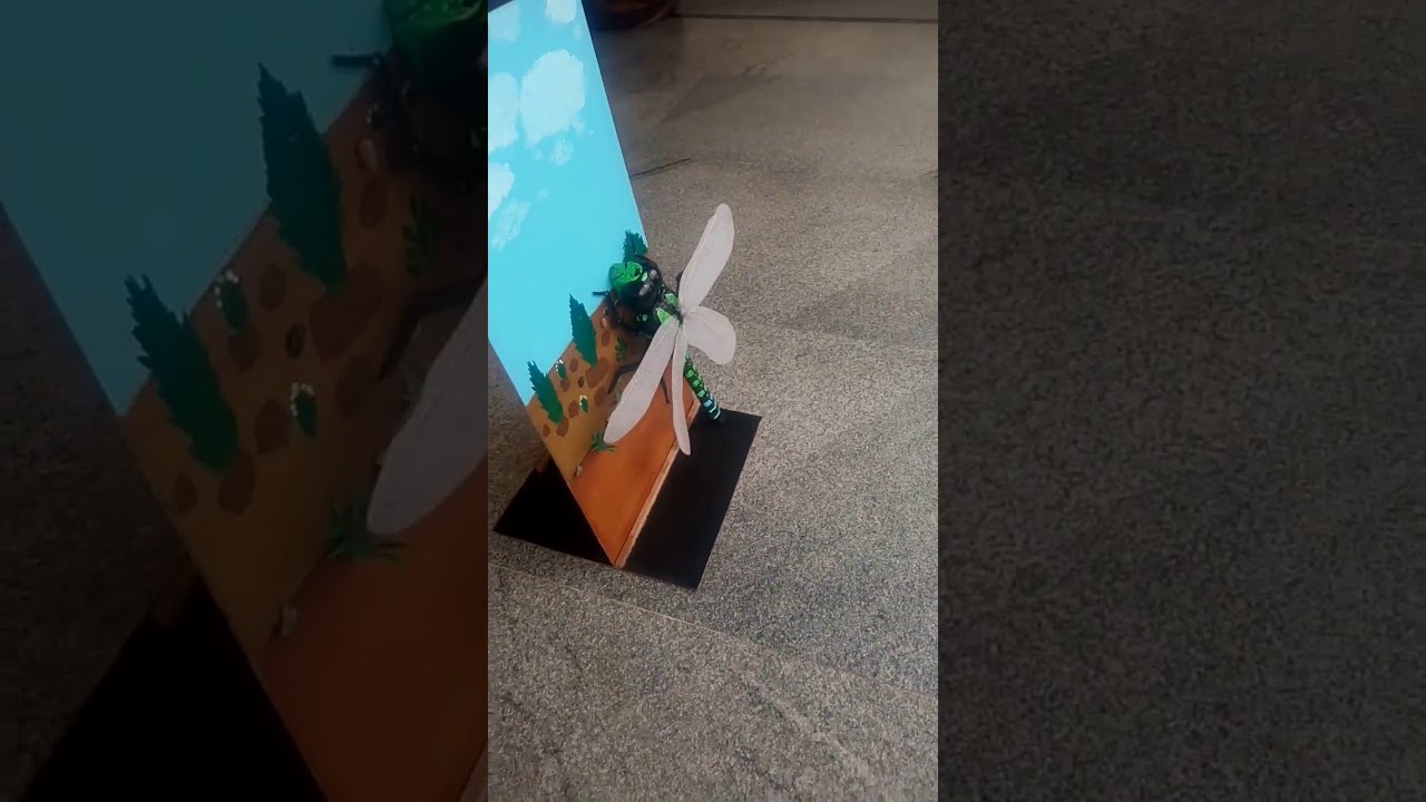 Dragon fly model - flying insect