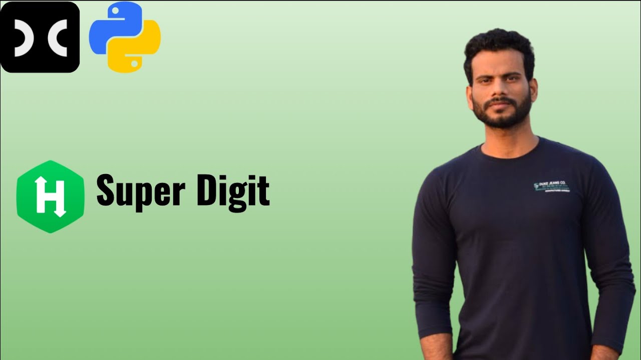 SuperDigit | HackerRank | Recursion