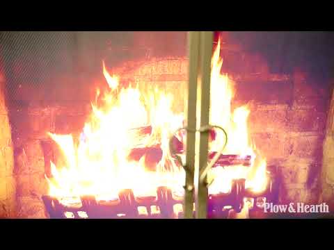 Cast Iron Scrollwork Fire Screen