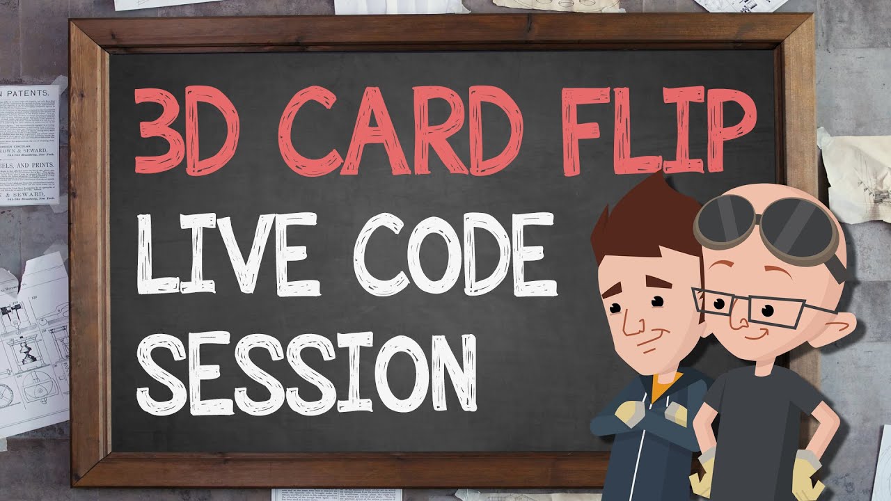 3D Card Flip: Live Code Session - Supercharged