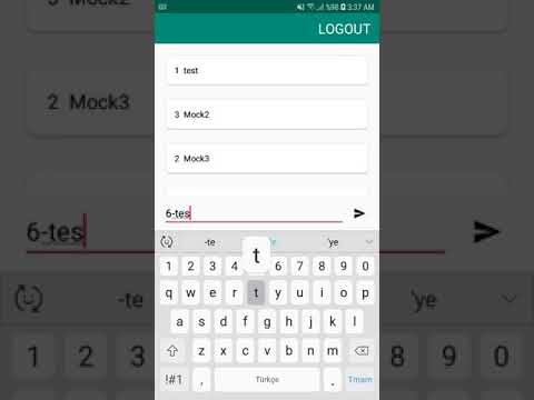 Android Websocket Example with Okhttp