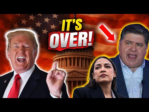 Trump UNLEASHES ICE Orders – AOC & Pritzker HUMILIATED in Historic Senate Showdown