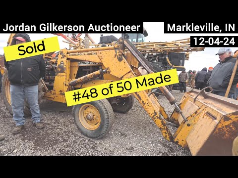 Results - Minneapolis-Moline Jet Star 3 Industrial Tractor - Auction 12-04-24