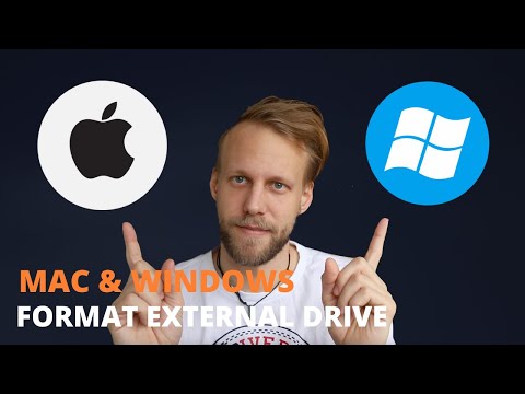 Format an External Drive for both Mac and Windows