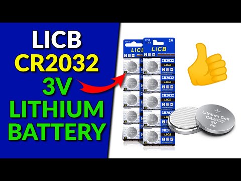 LiCB CR2032 3V Lithium Battery
