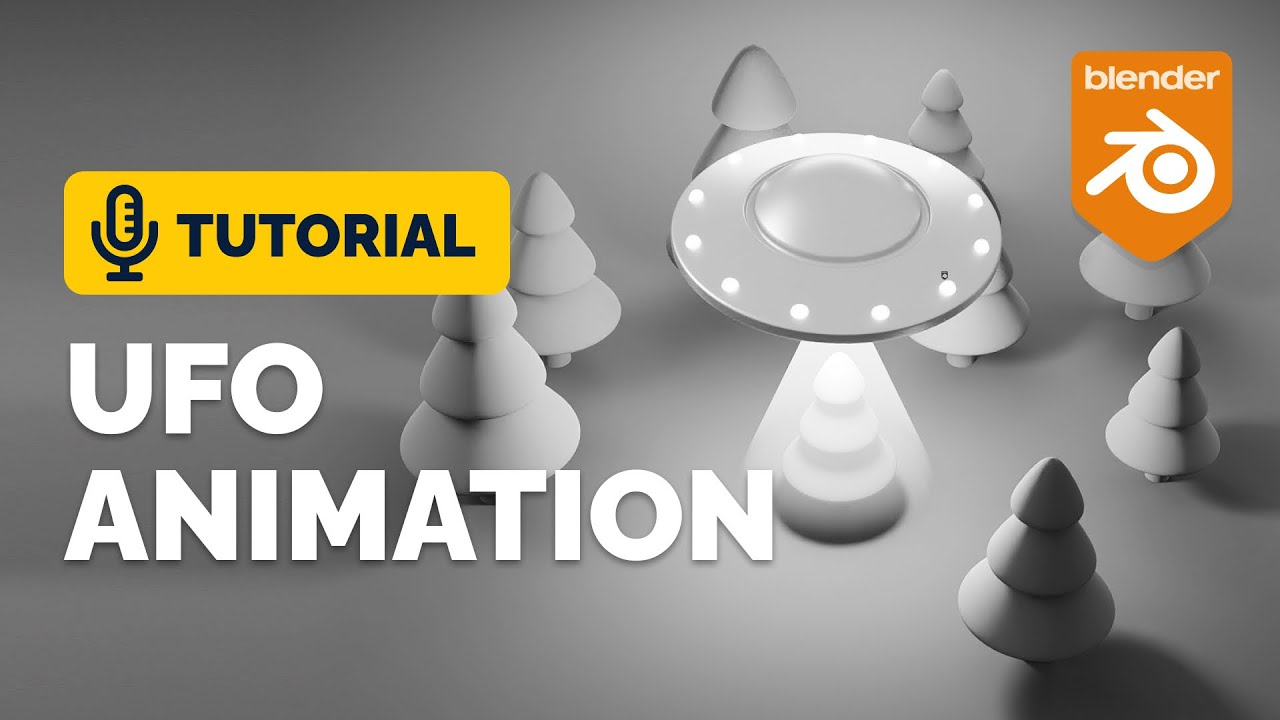 Blender UFO Animation Tutorial | Polygon Runway
