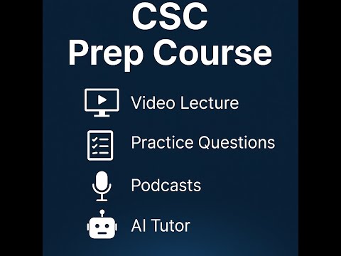 Master the Canadian Securities Course (CSC® ) Level 1 and 2  Exam: Complete Prep Course.