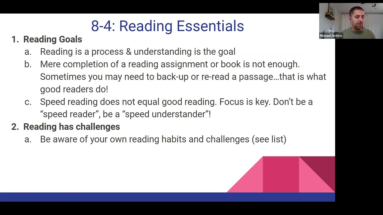 COLL 101 - Chapter 8 Lecture