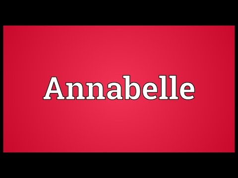 Annabelle Meaning